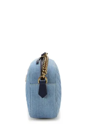 Gucci Denim Gg Marmont Crossbody