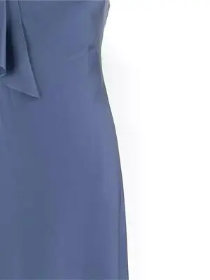 Ralph Lauren Charmeuse One-shoulder Maxi Dress