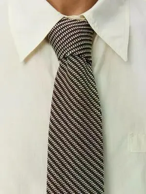 MFPEN Striped-pattern Neck Tie