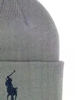 Polo Ralph Lauren Big Pony Cuff Beanie - Grey