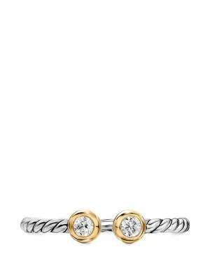 David Yurman Cable Open Round Ring - Silver