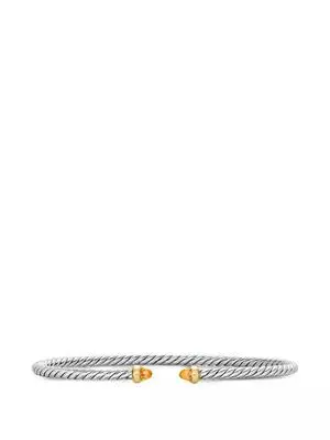David Yurman Micro Cable Flex Bracelet - Silver
