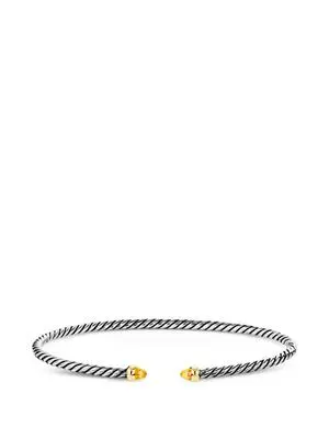 David Yurman Micro Cable Flex® Bracelet With Citrine