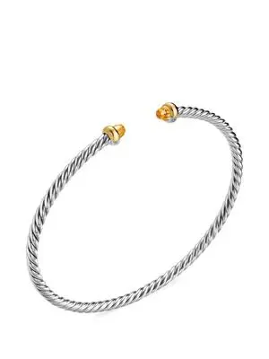 David Yurman Micro Cable Flex® Bracelet With Citrine
