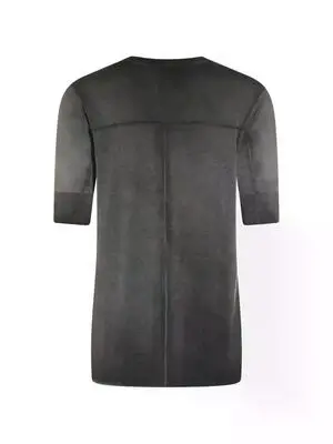 THOM KROM Ribbed-panel T-shirt