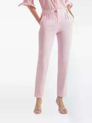 GENNY Pleat-detail Trousers