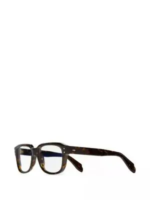 CUTLER & GROSS Square-frame Eyeglasses - Brown