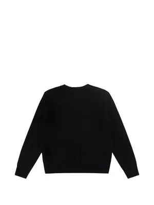 ENTIRE STUDIOS V-neck Long Sleeve Sweater - Black