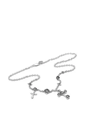 STOLEN GIRLFRIENDS CLUB Cross Charm Necklace - Silver