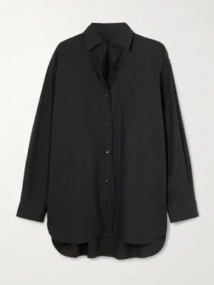 AGOLDE Maria Mcmanus Organic Cotton-poplin Oversized Shirt