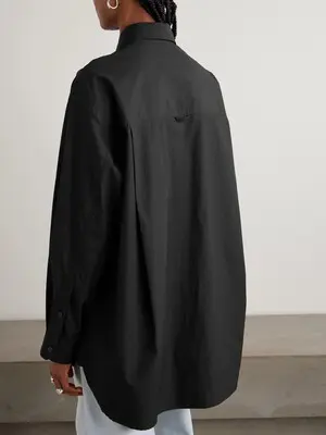 AGOLDE Maria Mcmanus Organic Cotton-poplin Oversized Shirt