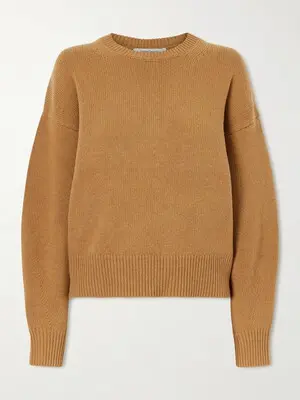 Another Tomorrow Recycled-cashmere And Wool-blend Crewneck Sweater