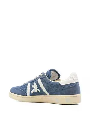 Premiata Perforated Logo Sneakers