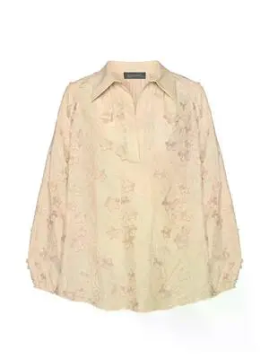 ELENA MIRÒ Cotton Voile Blouse