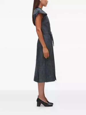 3.1 Phillip Lim Puff-sleeve Belted Midi Dress