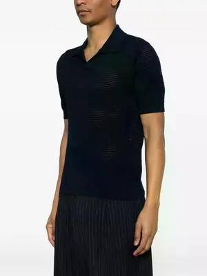 Tagliatore Knitted V-neck T-shirt