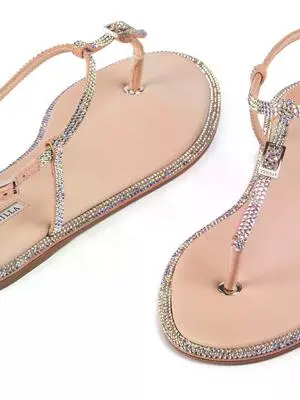 LE SILLA Sahara Embellished Sandals - Neutrals