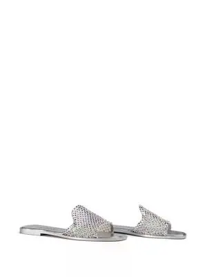 LE SILLA Gilda Embellished Sandals - Silver