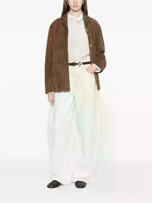THE ROW Janine Chest-pocket Buttoned Shirt