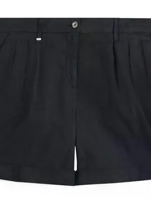 FAY Pleated Shorts - Blue
