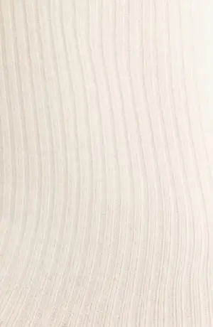 Nordstrom Lettuce Edge Quarter Crew Socks - Ivory Tofu
