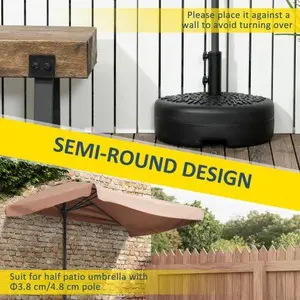 OUTSUNNY Patio Umbrella Base