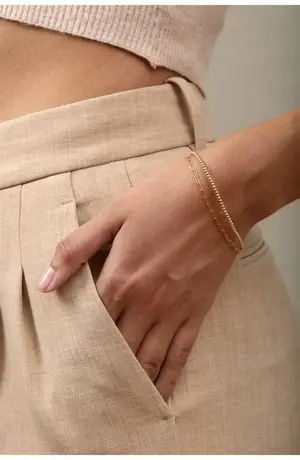 SET & STONES Leni Bead Bracelet - Gold