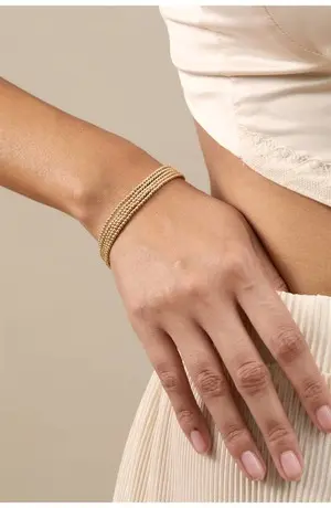 SET & STONES Leni Bead Bracelet - Gold