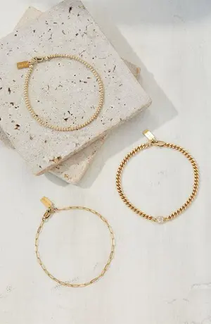 SET & STONES Leni Bead Bracelet - Gold