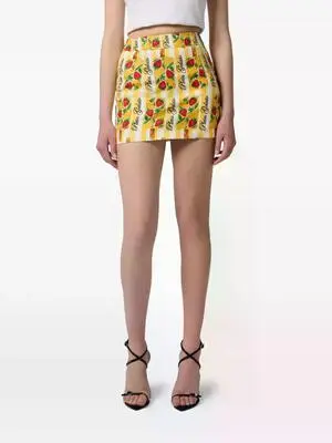 Philipp Plein Gelato" Printed Mini Skirt