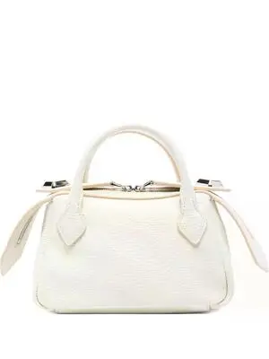 MINOBOSSI Mini Alice Leather Tote - Neutrals