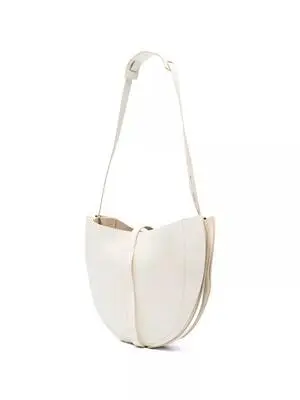 MINOBOSSI Lizzie Leather Shoulder Bag - Neutrals