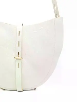 MINOBOSSI Lizzie Leather Shoulder Bag - Neutrals