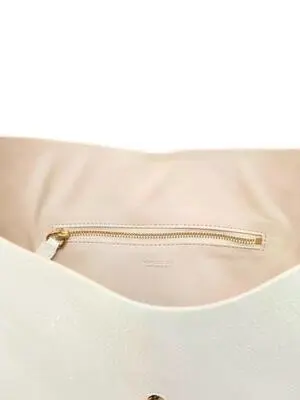 MINOBOSSI Lizzie Leather Shoulder Bag - Neutrals