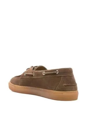 SUMMERY COPENHAGEN Leather Loafers - Brown