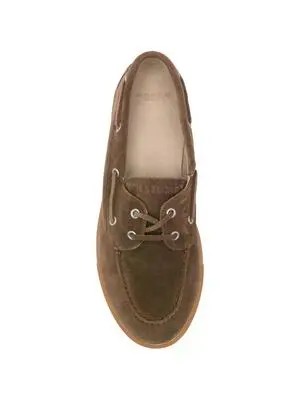 SUMMERY COPENHAGEN Leather Loafers - Brown