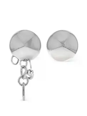 JUSTINE CLENQUET Rae Earrings - Silver
