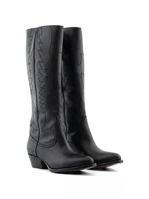 BUTTERO® Embroidered Knee-high Boots