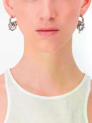 JUSTINE CLENQUET Jay Hoop Earrings