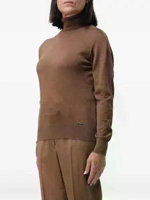 Kiton High-neck Long-sleeve Sweater