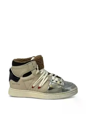 HIDNANDER The Cage Dual Polar Fleece Sneakers - Neutrals