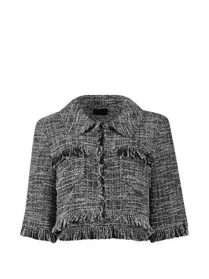 Smythe Fringed Cropped Jacket