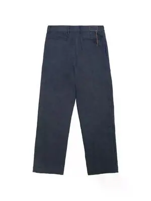 FORTELA Newyork Pleated Trousers - Blue