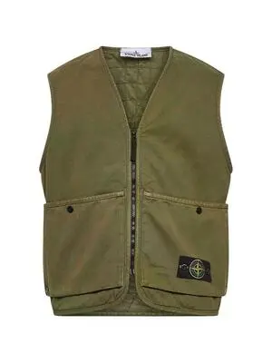 Stone Island Zip Up Vests For Men