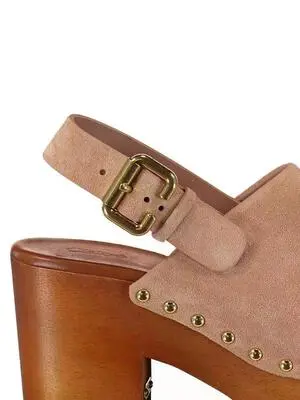 Chloé Jeannette Buckle-fastening Pumps - Neutrals