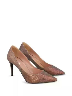 POLLINI Pointed Court Shoes - Brown