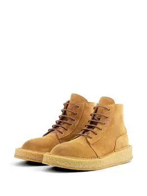 BUTTERO® Suede Lace-up Boots - Neutrals