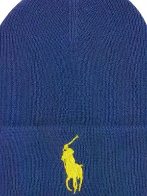 Polo Ralph Lauren Big Pony Cuff Beanie - Blue