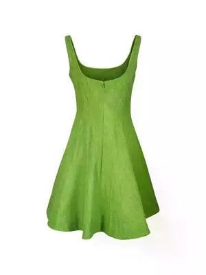 Lela Rose Square-neck Mini Dress