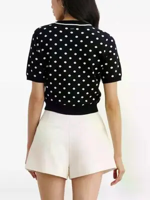 TOCCIN Birdie Short-sleeve Sweater